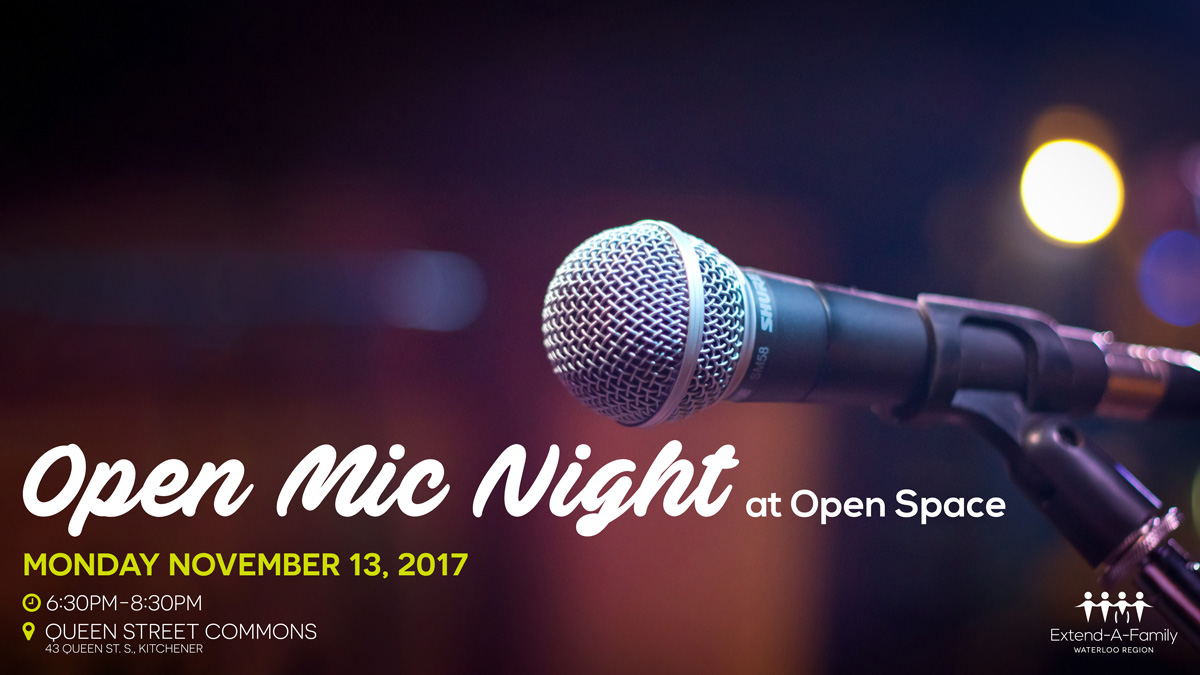 Open Mic Night at Open Space - Kitchener